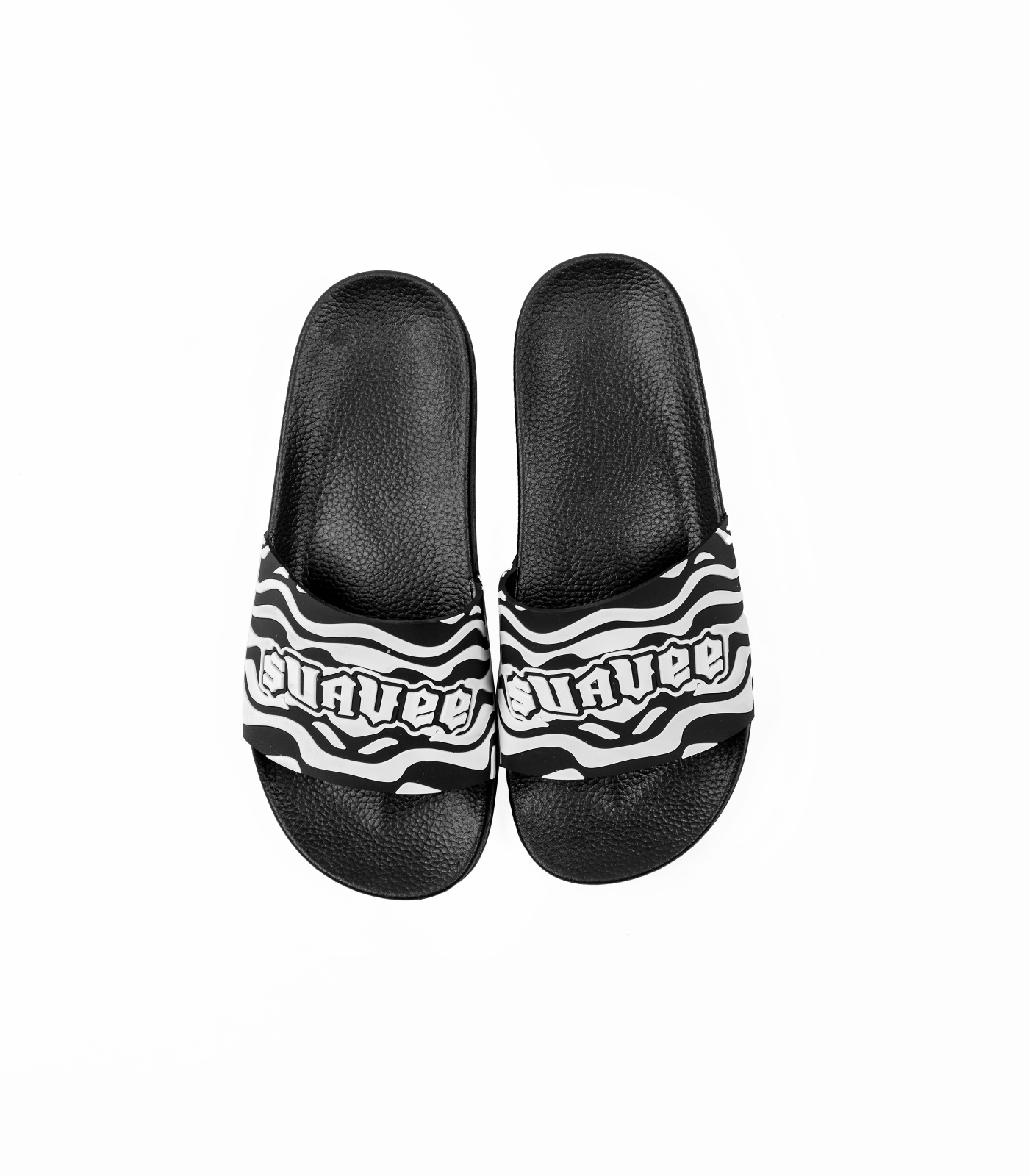 Suavee Wavy Slides - Black